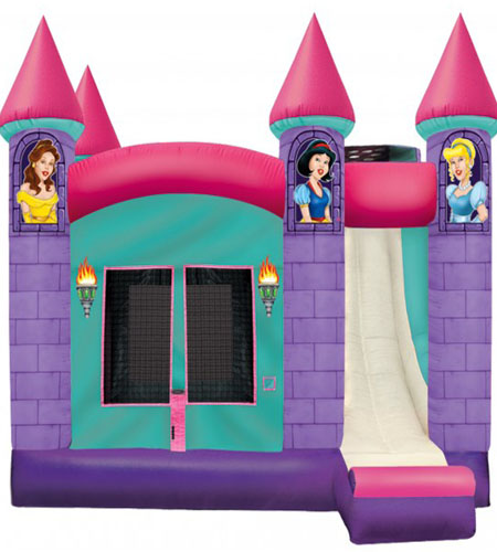 Fairy Tale Princess 4 in 1 Combo bounce house rentals - Big Air Jumpers ...